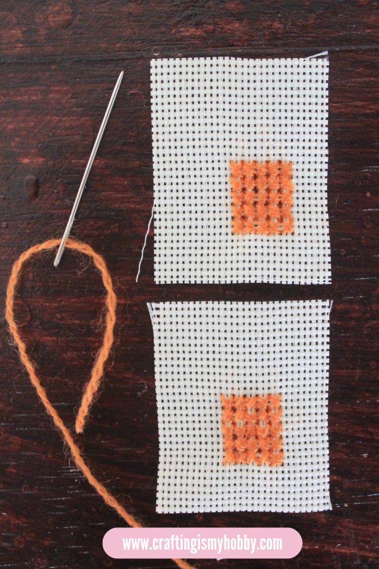 How To Cross Stitch for Beginners (Start to End Cross Stitch ...