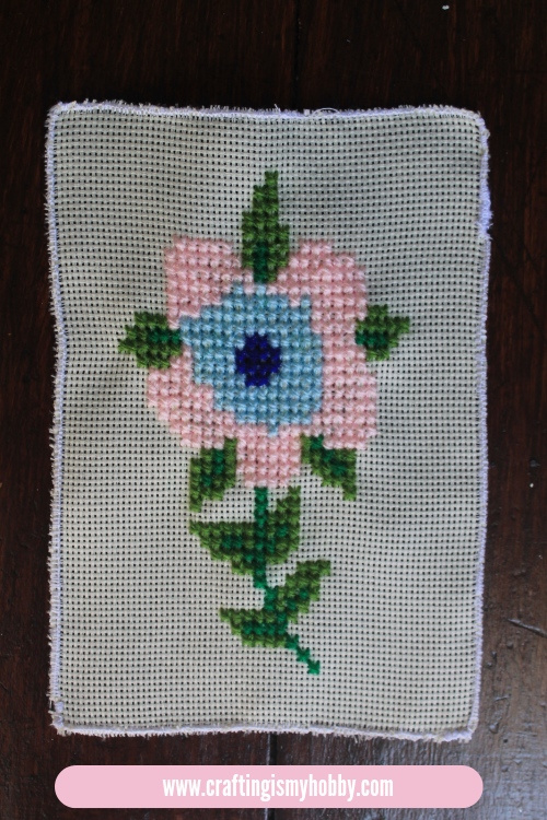 SIMPLE FLOWER CROSS STITCH - Crafting is My Hobby