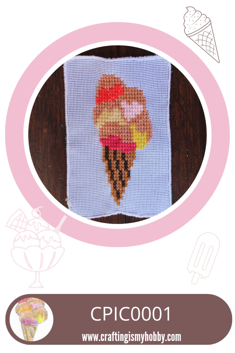 10 free ice cream cross stitch pattern - Crafting is My Hobby