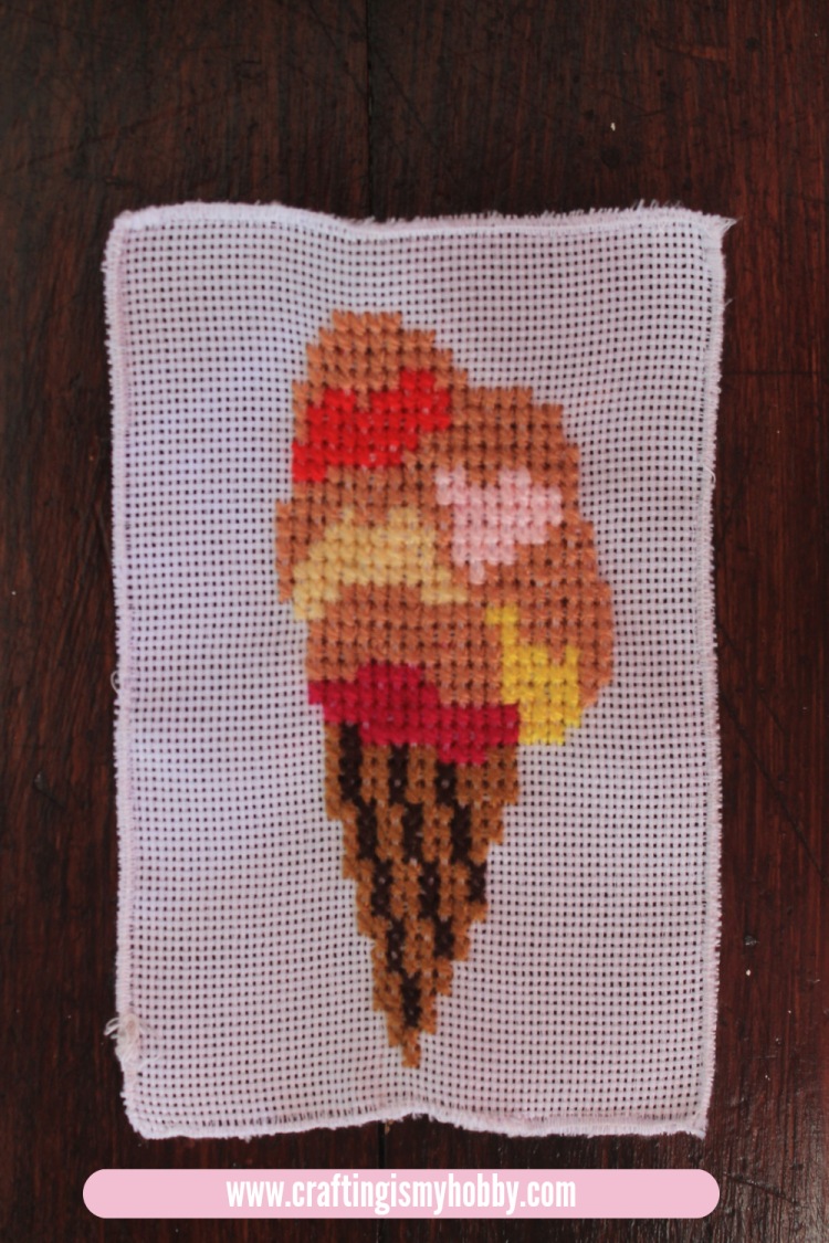 ICE CREAM CROSS STITCH - Crafting is My Hobby