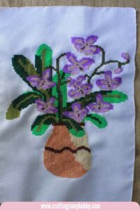 ORCHID CROSS STITCH - Crafting is My Hobby