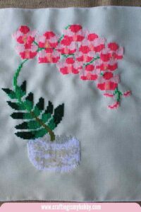 ORCHID CROSS STITCH - Crafting is My Hobby