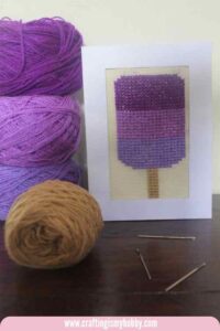 MINI ICE CREAM STICKS CROSS STITCH - Crafting is My Hobby