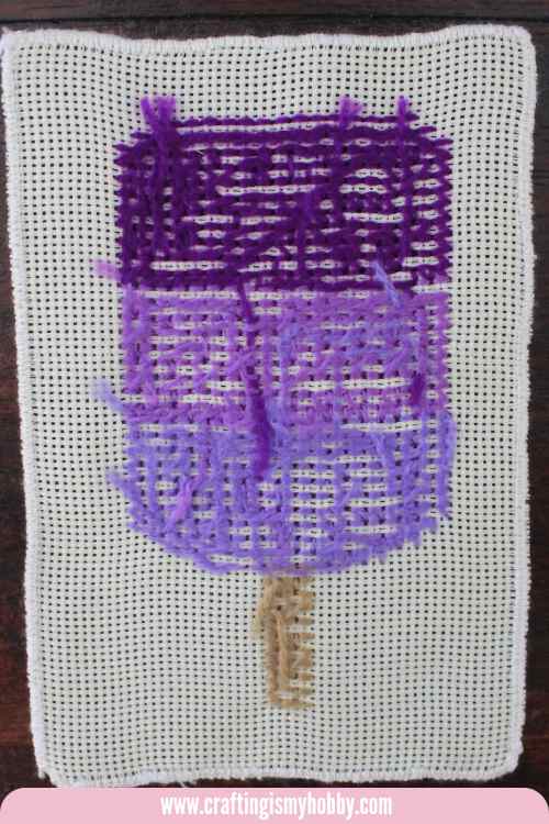 MINI ICE CREAM STICKS CROSS STITCH - Crafting is My Hobby