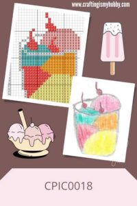 10 FREE CROSS STITCH PATTERN ICE CREAM Edition 2 - Crafting is My Hobby