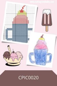 10 FREE CROSS STITCH PATTERN ICE CREAM Edition 2 - Crafting is My Hobby