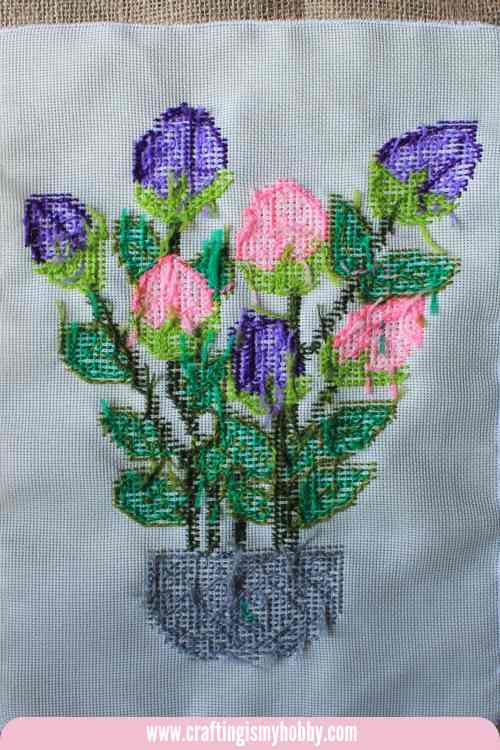 BEAUTIFUL ROSES CROSS STITCH - Crafting is My Hobby