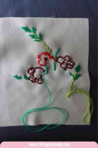 HOW TO MAKE CROSS STITCH BOOK COVER - Crafting is My Hobby