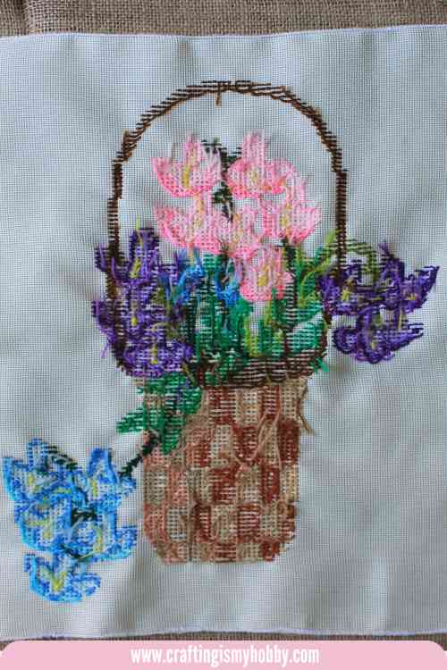 CROSS STITCH ORCHID - Crafting is My Hobby