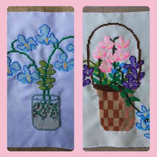 CROSS STITCH ORCHID - Crafting is My Hobby