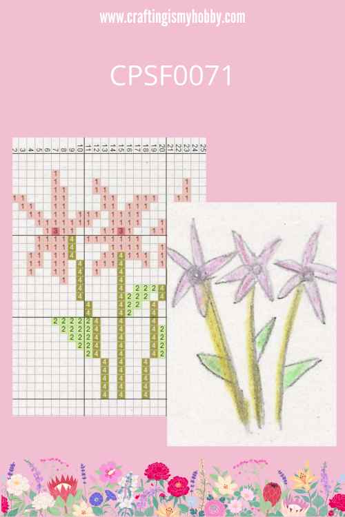 SMALL FLOWER CROSS STITCH PATTERN FREE - Crafting is My Hobby