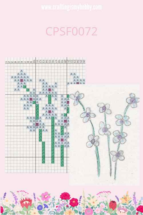 SMALL FLOWER CROSS STITCH PATTERN FREE - Crafting is My Hobby