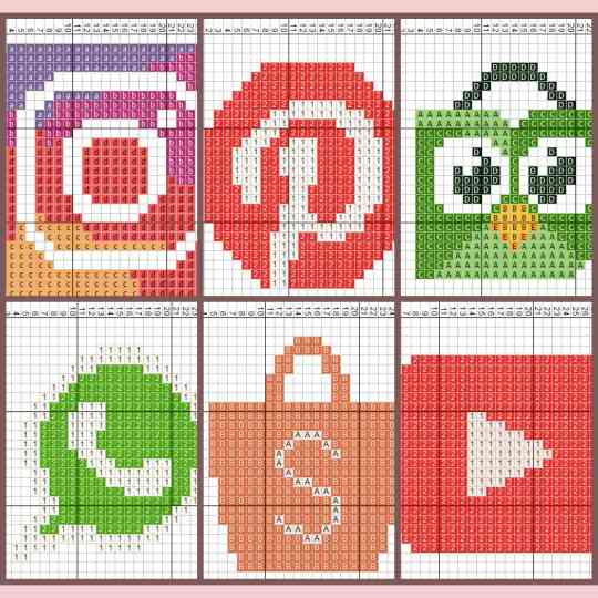 LOGO CROSS STITCH PATTERNS - Crafting is My Hobby