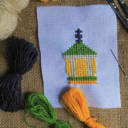 Lantern Cross Stitch - Crafting is My Hobby