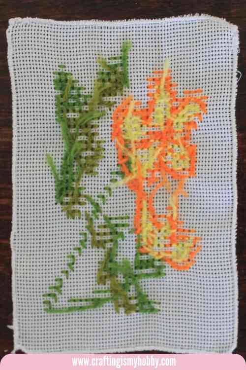 SMALL FLOWER CROSS STITCH PROJECT - Crafting is My Hobby