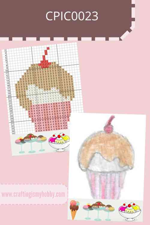 CROSS STITCH PATTERNS ICE CREAM - Crafting is My Hobby