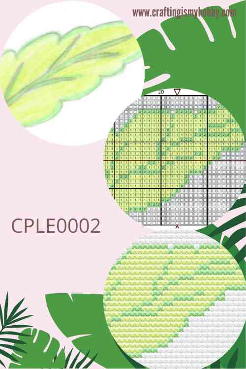 LEAF CROSS STITCH PATTERN edition 1 - Crafting is My Hobby