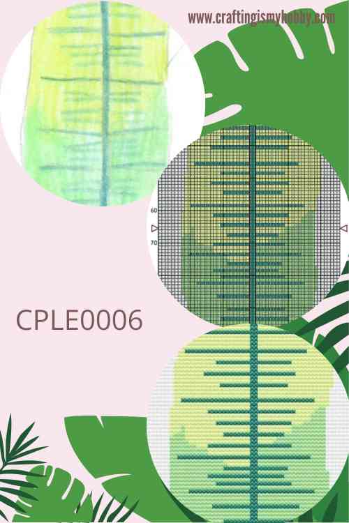 LEAF CROSS STITCH PATTERN edition 1 - Crafting is My Hobby