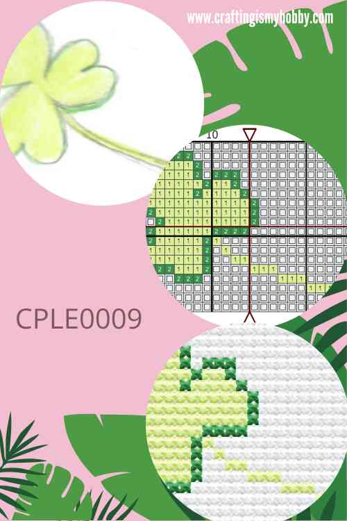 LEAF CROSS STITCH PATTERN edition 1 - Crafting is My Hobby