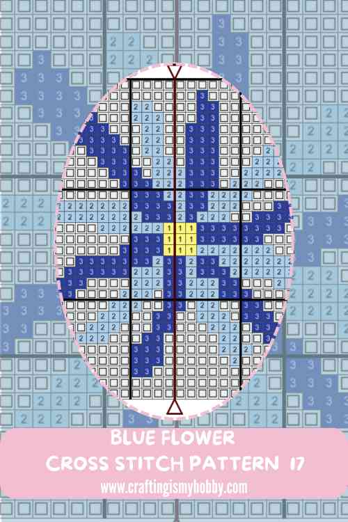 20 BLUE FLOWER CROSS STITCH PATTERNS - Crafting is My Hobby