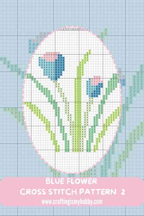 20 BLUE FLOWER CROSS STITCH PATTERNS - Crafting is My Hobby