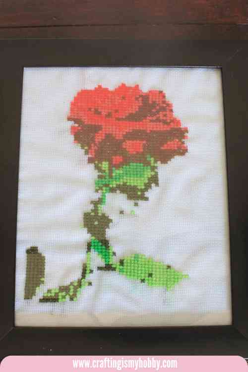 ROSE CROSS STITCH FROM PHOTO - Crafting is My Hobby