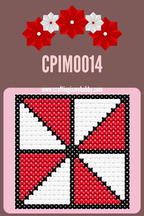 Indonesia Independence Cross Stitch Pattern 2 - Crafting is My Hobby
