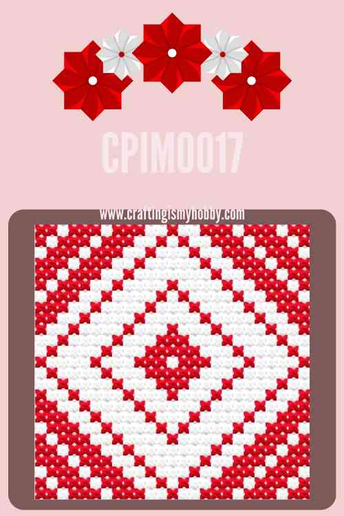 Indonesia Independence Cross Stitch Pattern 2 - Crafting is My Hobby
