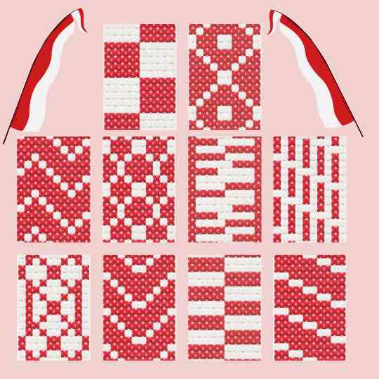 10 INDONESIA INDEPENDENCE CROSS STITCH PATTERNS edition 3 - Crafting is ...