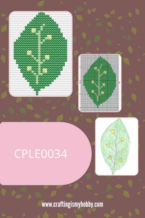 10 LEAF CROSS STITCH PATTERNS edition 4 - Crafting is My Hobby