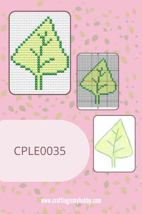 10 LEAF CROSS STITCH PATTERNS edition 4 - Crafting is My Hobby