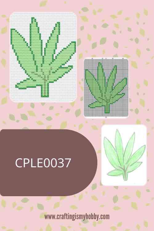 10 LEAF CROSS STITCH PATTERNS edition 4 - Crafting is My Hobby